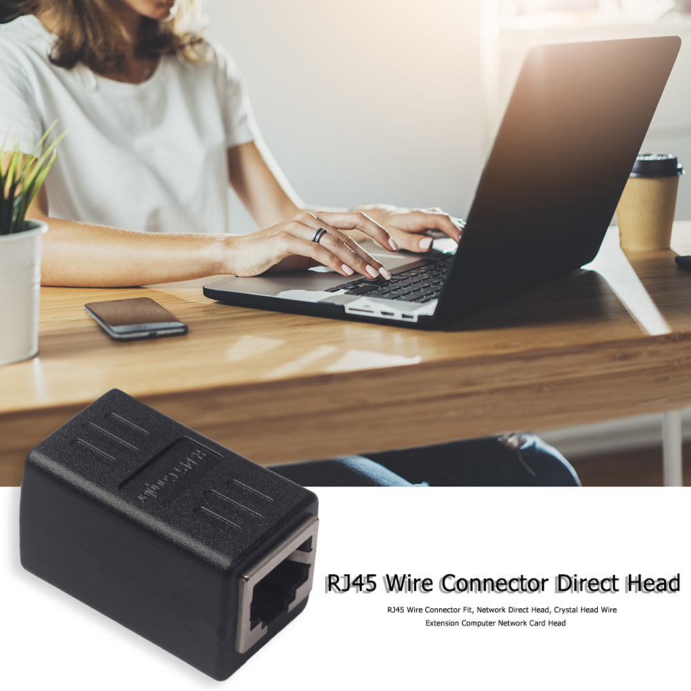 RJ45 Coupler Female to Female Ethernet LAN Cable Joiner Extender Plug ...