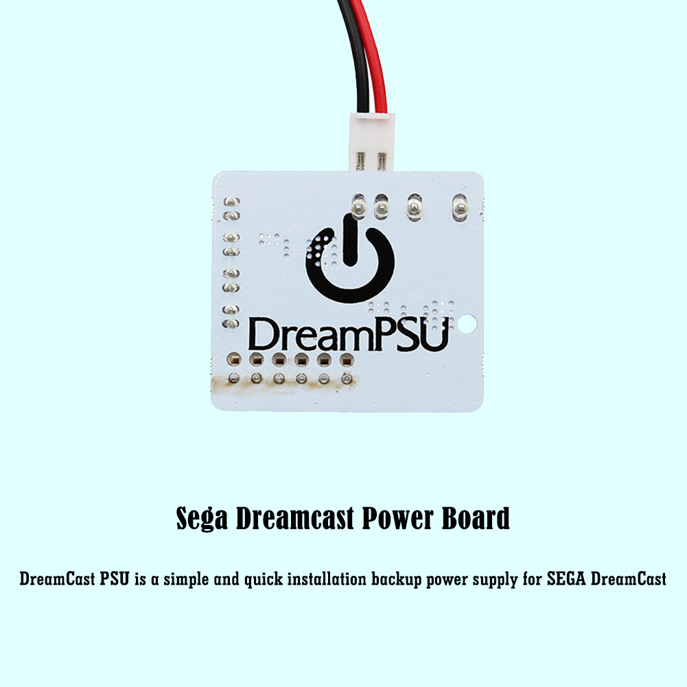 DreamPSU Rev2.0 12V Power Supply + Plug Adapter for SEGA DreamCast Game ...